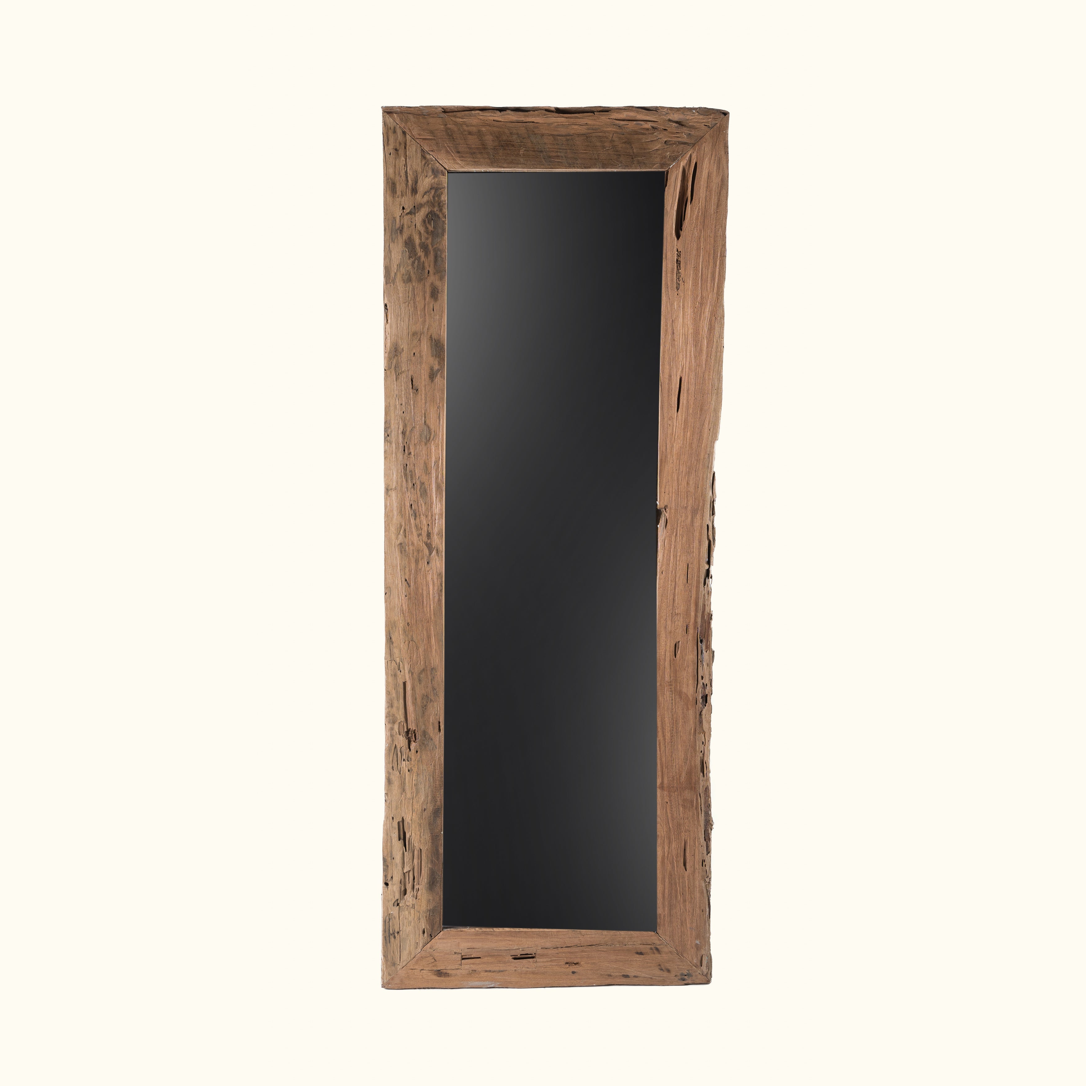 Sendintas veidrodis (rėmas su stiklu) "Rustic" – WoodHub Gallery